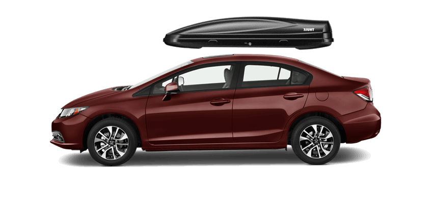 Honda Civic Rooftop Cargo Box