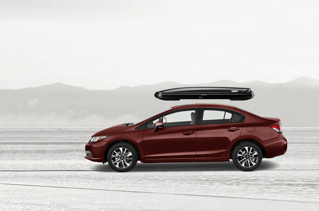 Honda Civic Rooftop Cargo Box
